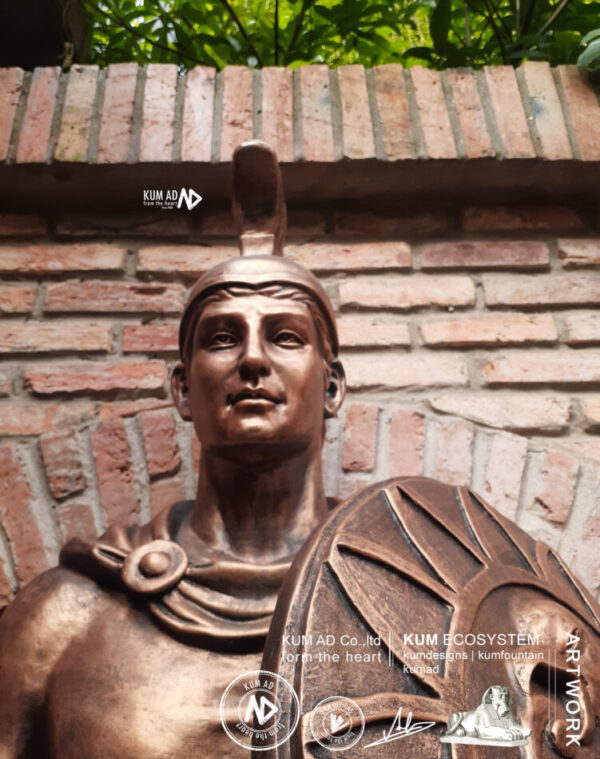 Công trình Tượng lính canh trang trí chuỗi nhà hàng Hầm Rượu SoS Wine ...